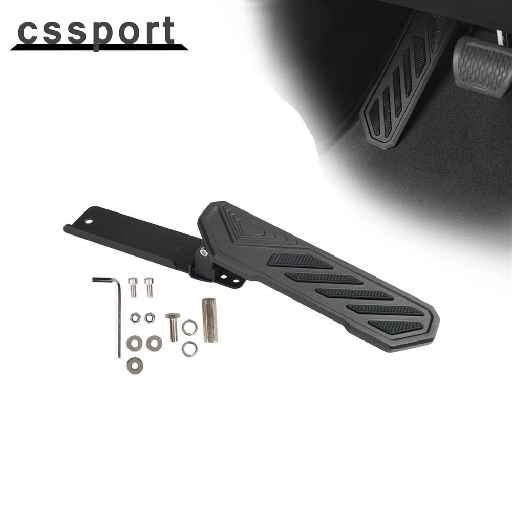 Adjustable Dead Pedal Driver Foot Rest Left Side Kick Panel For ...