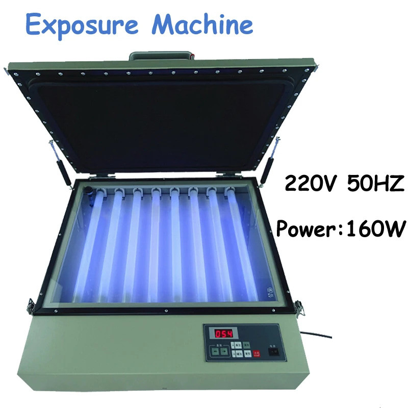 160W Ultraviolet UV Lithographic Solidification Exposure Machine Vacuum ...