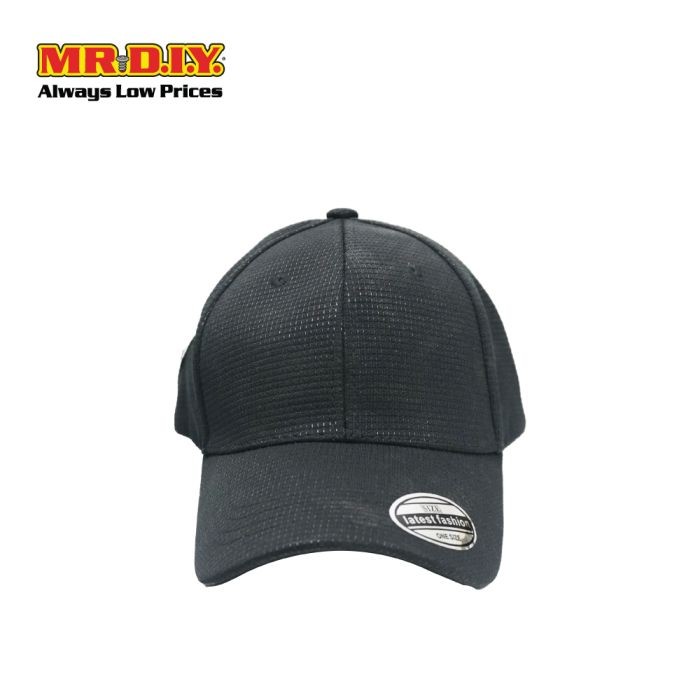 (MR.DIY) Curved Brim Textured Adjustable Strap Baseball Cap (20 x 21 x ...