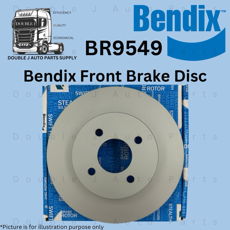 BENDIX BRAKE DISC / Brek Disc Depan Proton Gen2 (2004–2012), Persona ...
