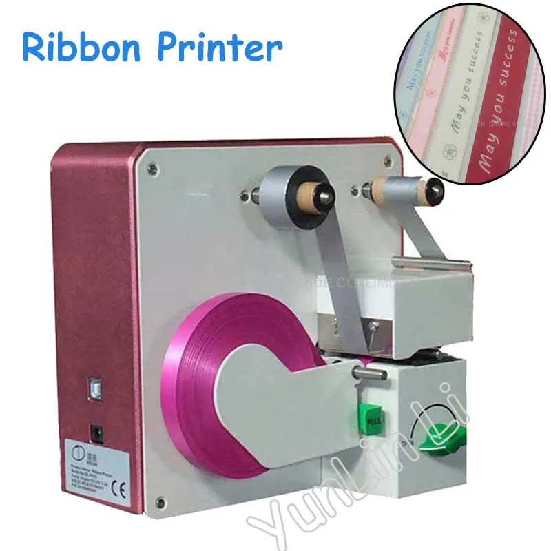 Digital Ribbon Printer Digital Satin Printing Machine Hot Stamping Foil ...