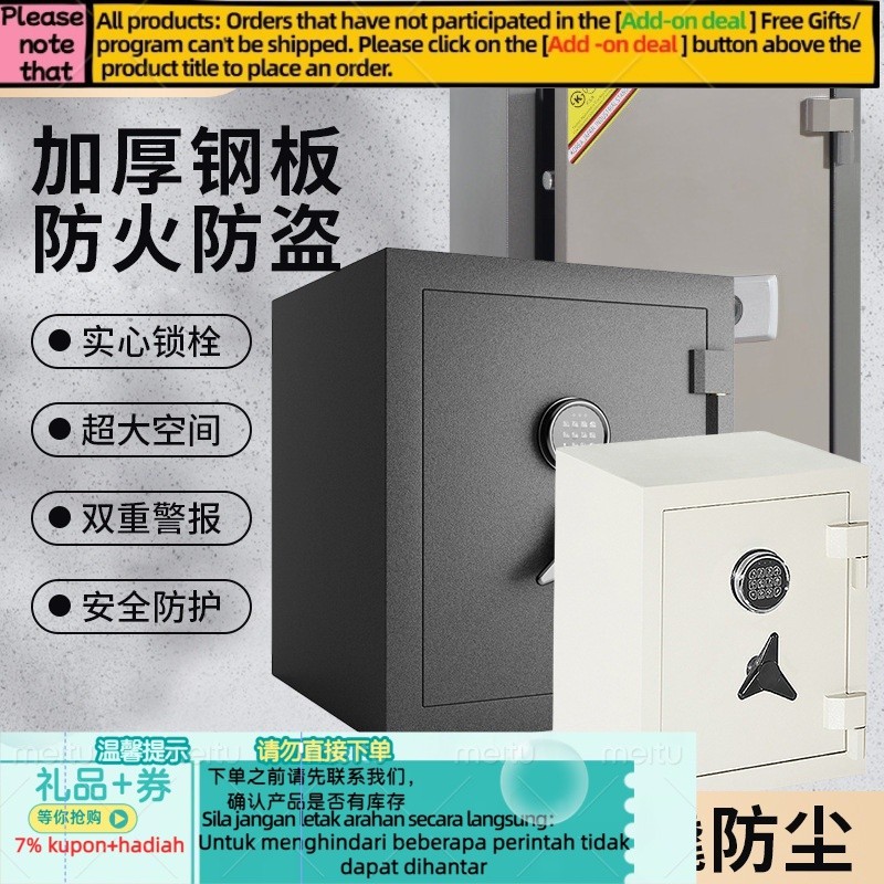 Get 7% coupon+gift】 Mechanical Lock Safe Box Household Fireproof ...