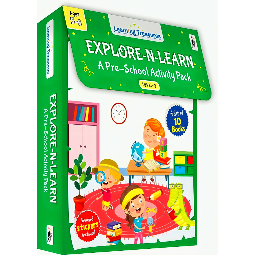 (BX) LEARNING TREASURES EXPLORE-N-LEARN (SET OF 10 BKS) (ISBN: 9788119173433) | Shopee Malaysia