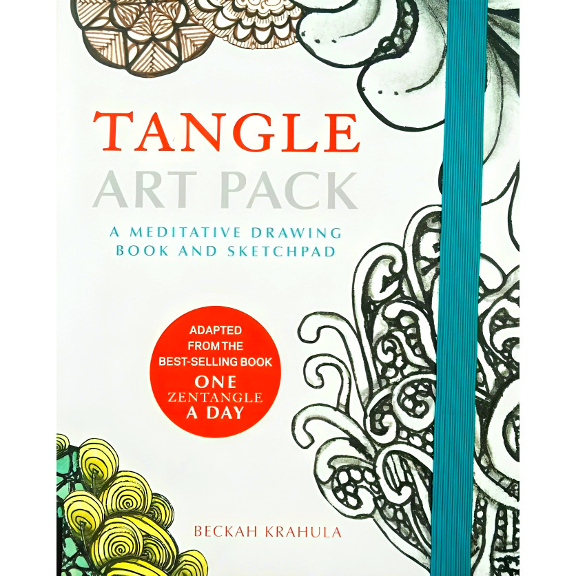 (BBW) TANGLE ART PACK: A MEDITATIVE DRAWING BOOK AND SKETCHPAD (ISBN ...