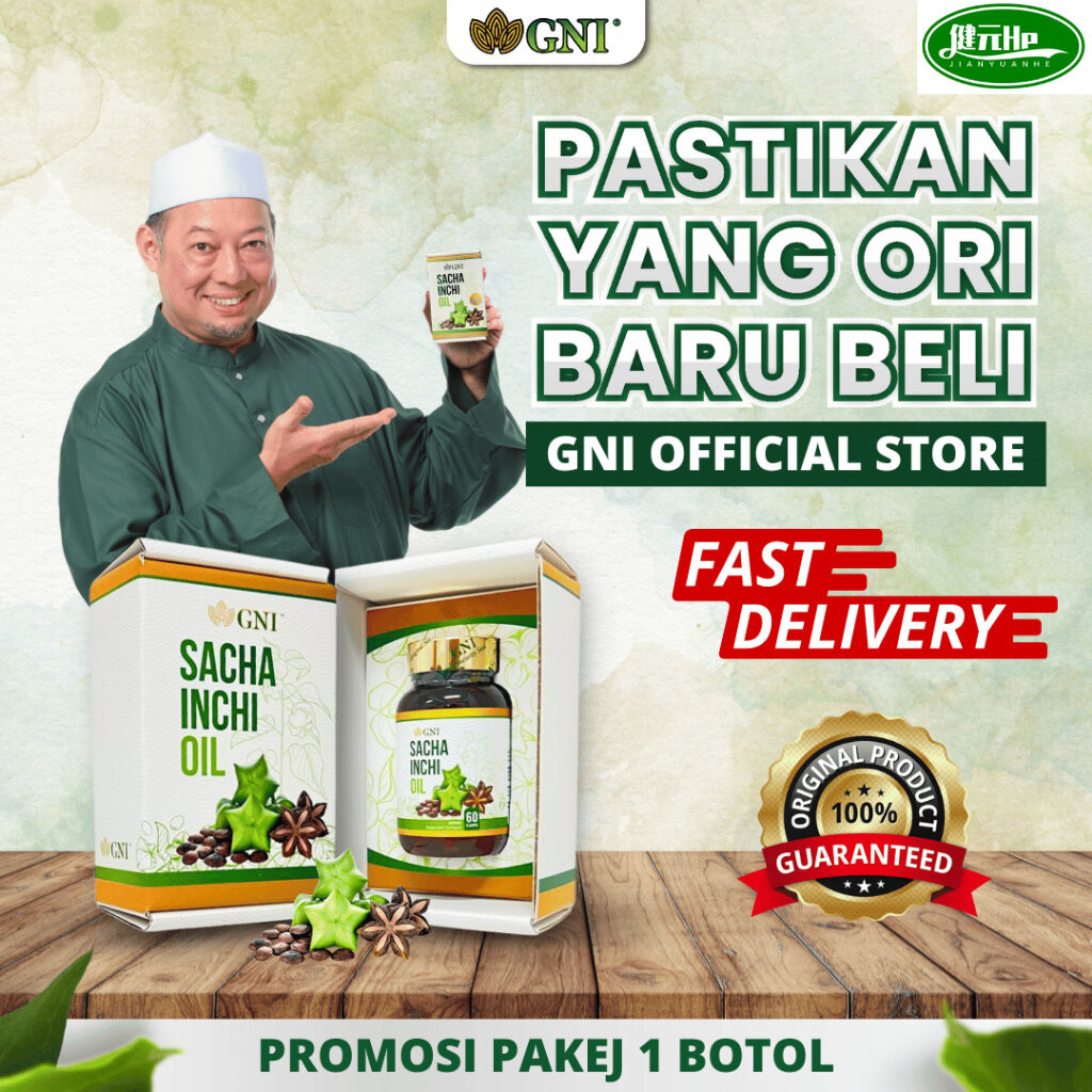 Stabilize lowering blood pressure and softening blood vessels HQ Minyak Sacha Inchi Ustaz Hanafi ...