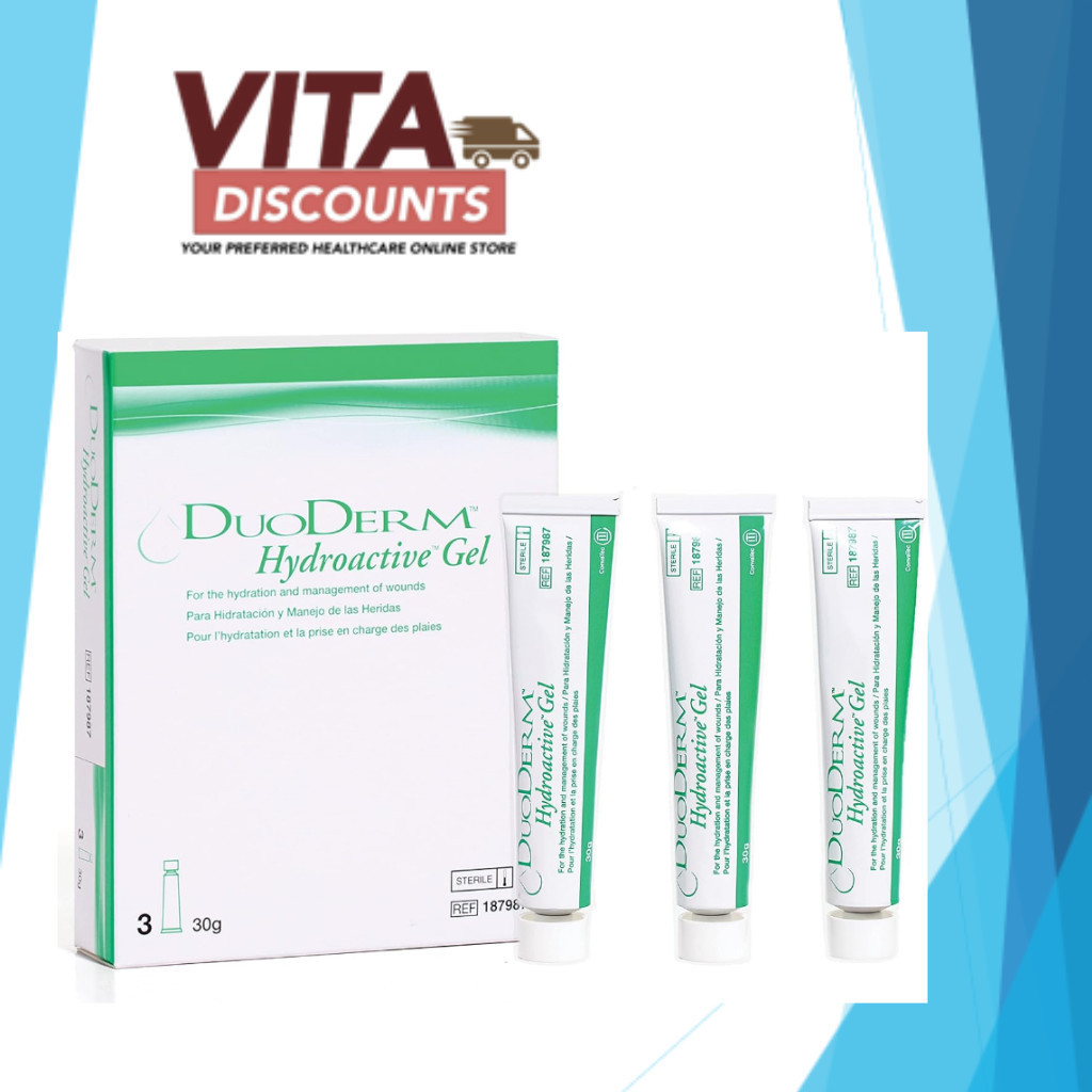 CONVATEC DUODERM HYDROACTIVE GEL 30G PACK-OF-3 R187987 EXP11/2026 ...