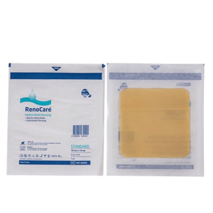 RenoCare Hydrocolloid Dressing Thin 10cm x 10cm 1 piece (Exp: January ...