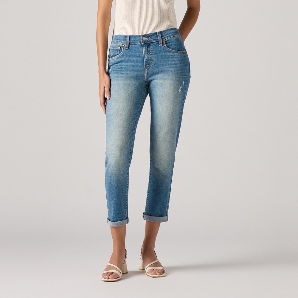 Levi's® Women's Mid-Rise Boyfriend Jeans 19887-0360 | Shopee Malaysia