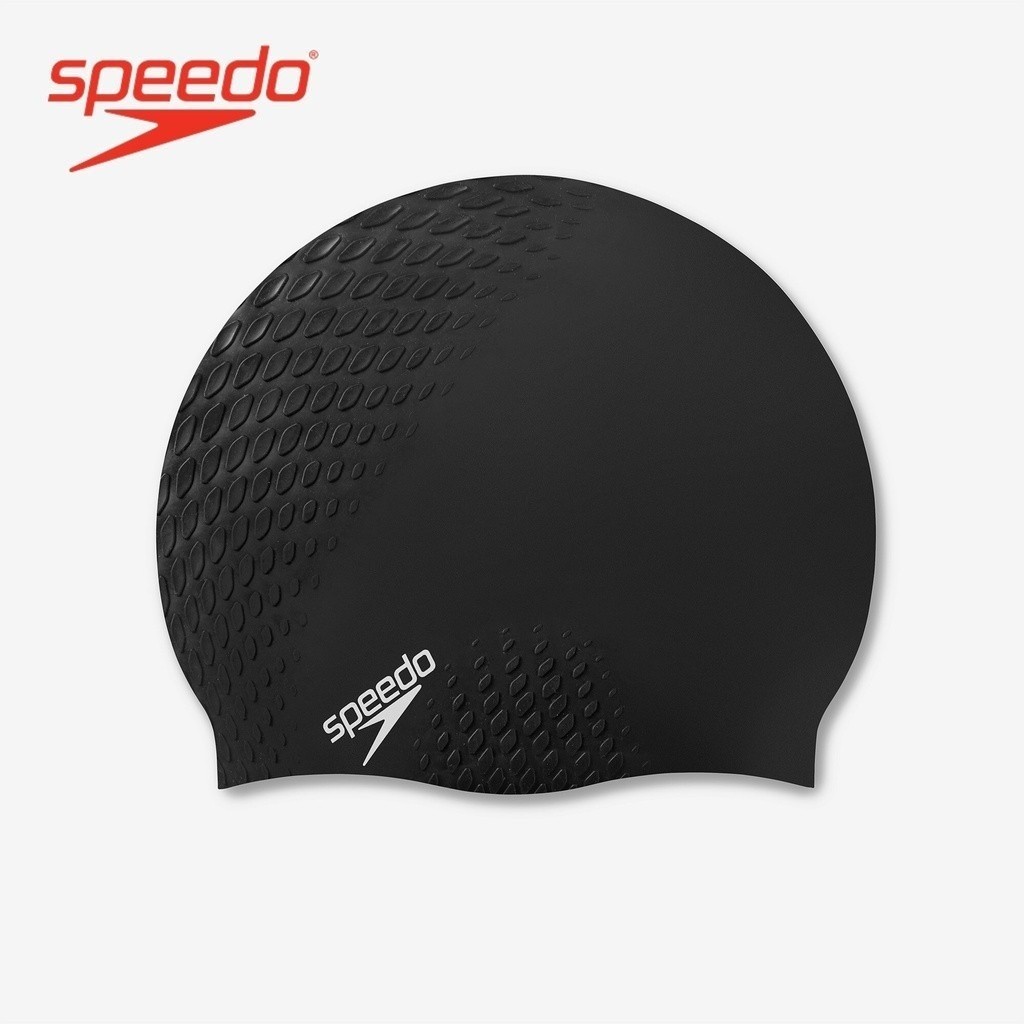 Speedo Men & Women's Swim Caps - Bubble Active + Cap - Black - 8 ...