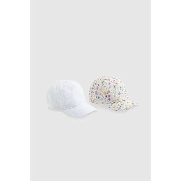 Mothercare Floral Baseball Caps - 2 Pack | Shopee Malaysia