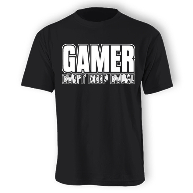 (Unisex) GAMER CAN'T KEEP CALM! | Shopee Malaysia