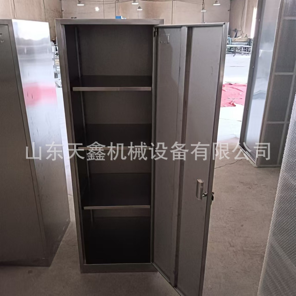 M/Stainless Steel Locker Put Wardrobe Cupboard School Plate Cabinet ...
