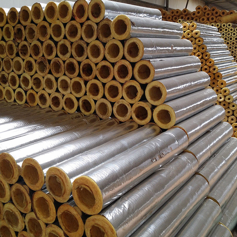 M/Aluminum Foil Glass Wool Pipe Steam Pipe Tube Shell Opening ...
