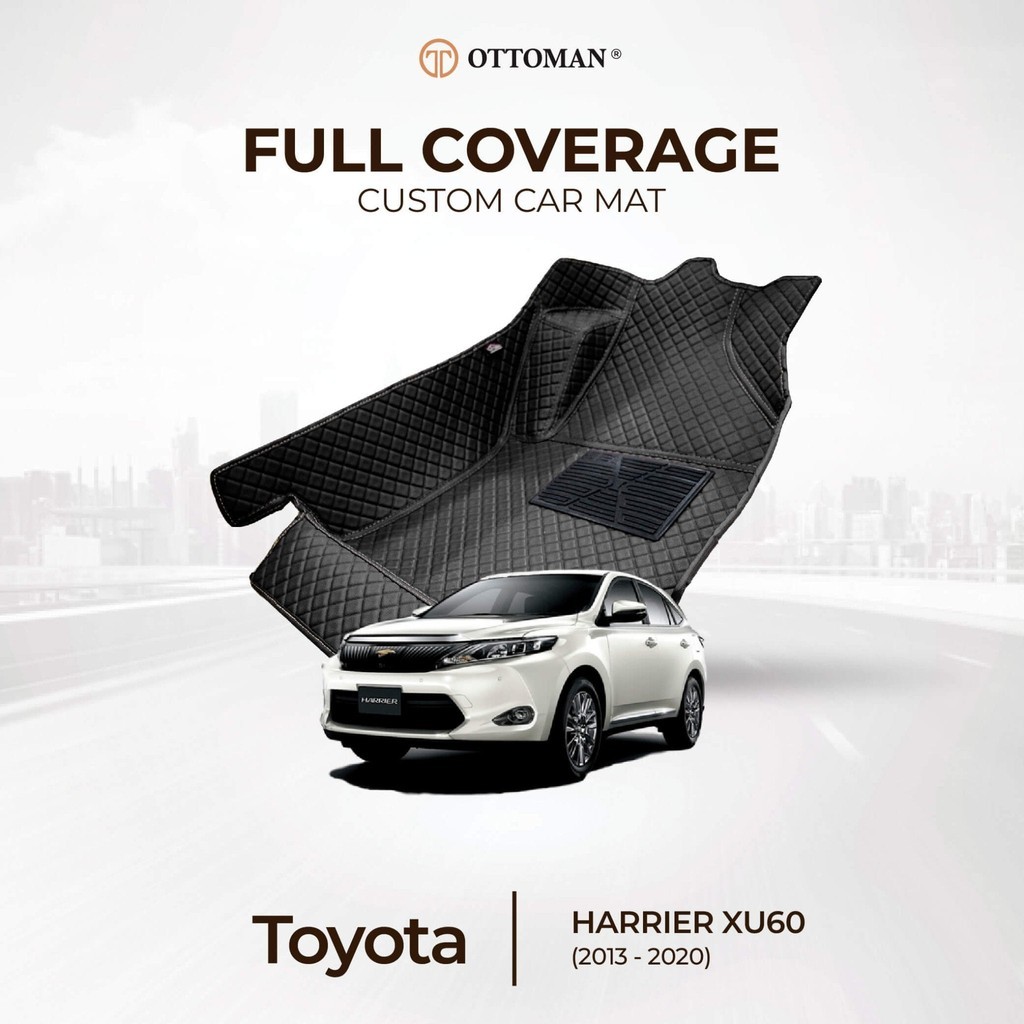 Ottoman Car Mat - Toyota Harrier XU60 (2013-2020) | Shopee Malaysia