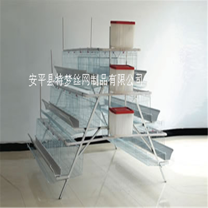 JY-8/Laying Hens Breeding Cage Three-Layer Chicken Egg Ladder Four-Door ...