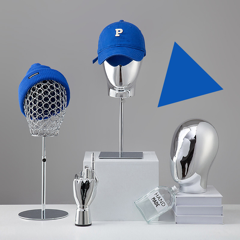 Q-8/Clothing Store Model Head Props Display Stand Window Display Wig ...