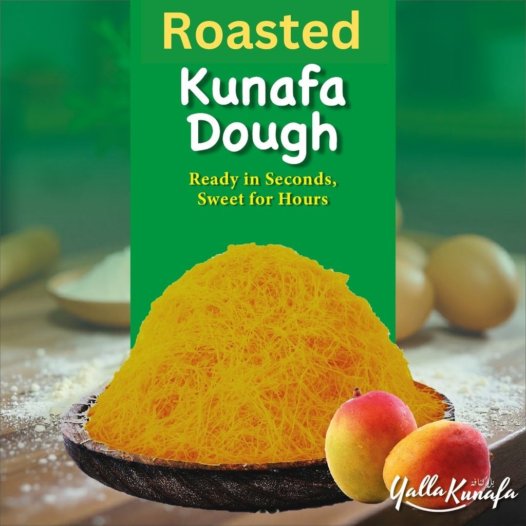 Roasted Kunafa Dough / Pastry / Kataifi Mango 500g - 1Kg by Yalla ...