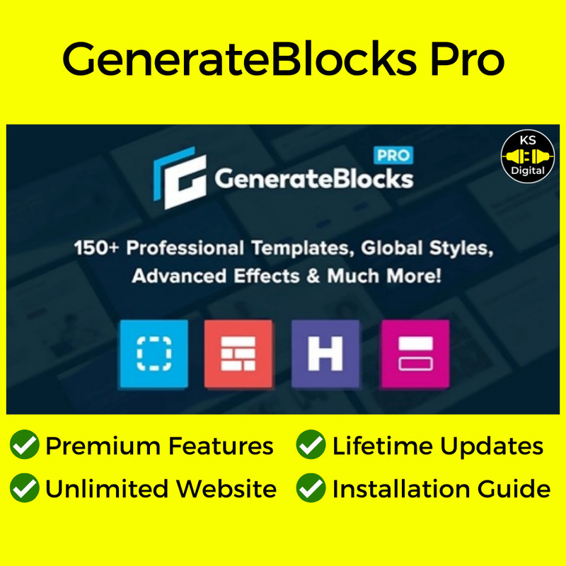 [Latest] GenerateBlocks Pro - Blocks for WordPress Editor WordPress ...