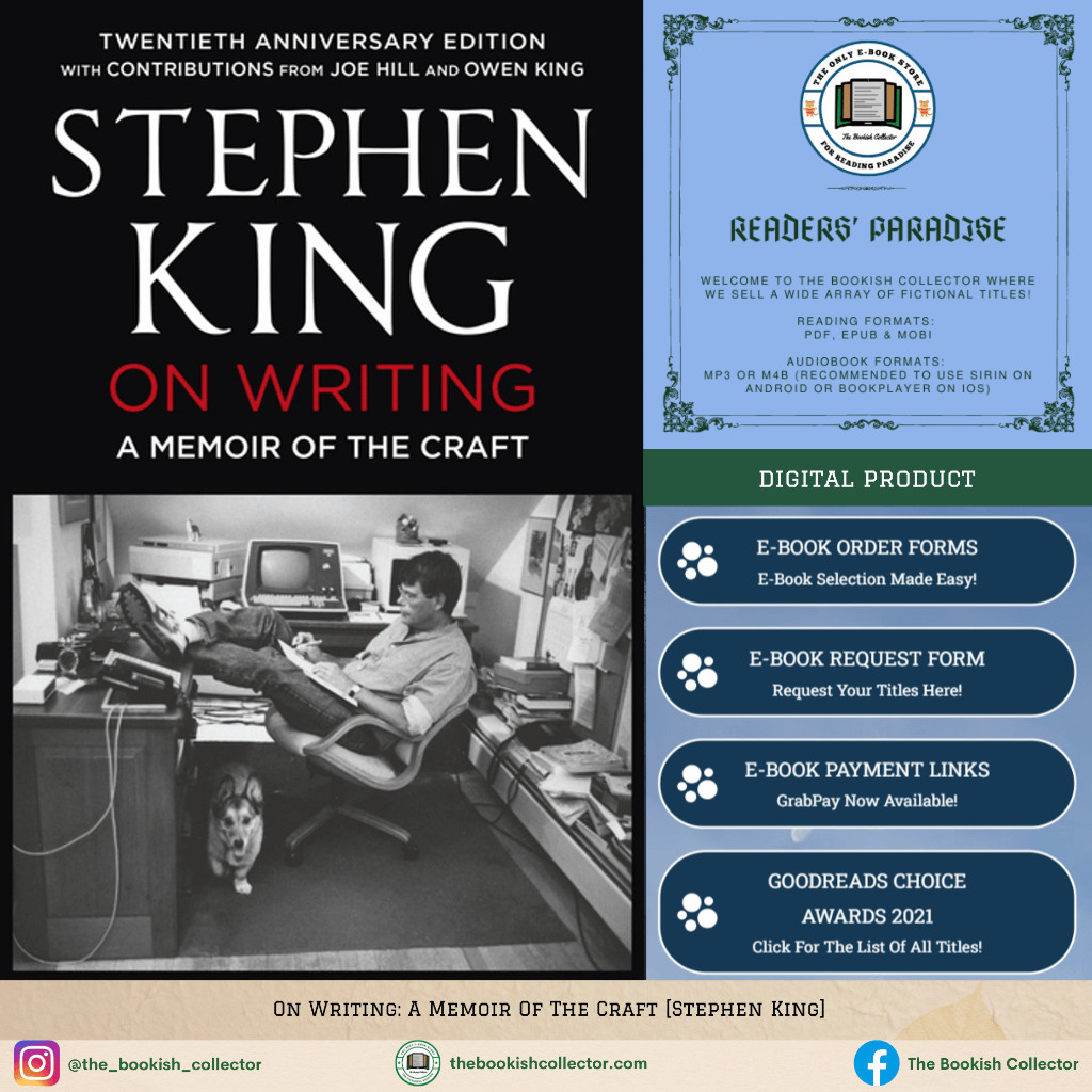 On Writing: A Memoir Of The Craft [Stephen King] | Shopee Malaysia