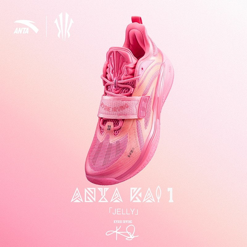 ANTA x KYRIE IRVING KAI 1 JELLY Basketball Shoes - Pink 1124D1113-13 ...