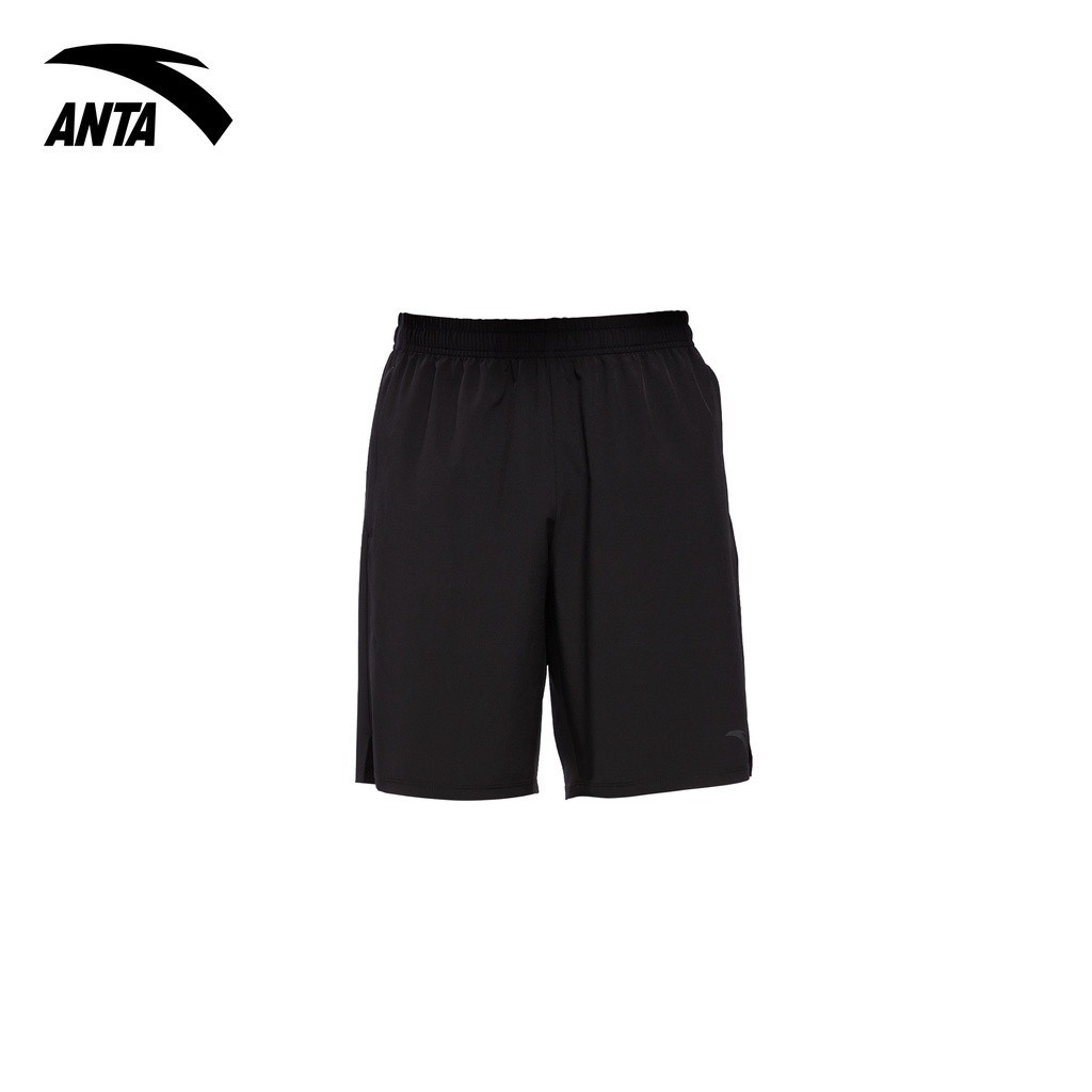 ANTA Men A-Cool Ⅱ Advanced Cross-Training Shorts - Basic Black (Seluar ...