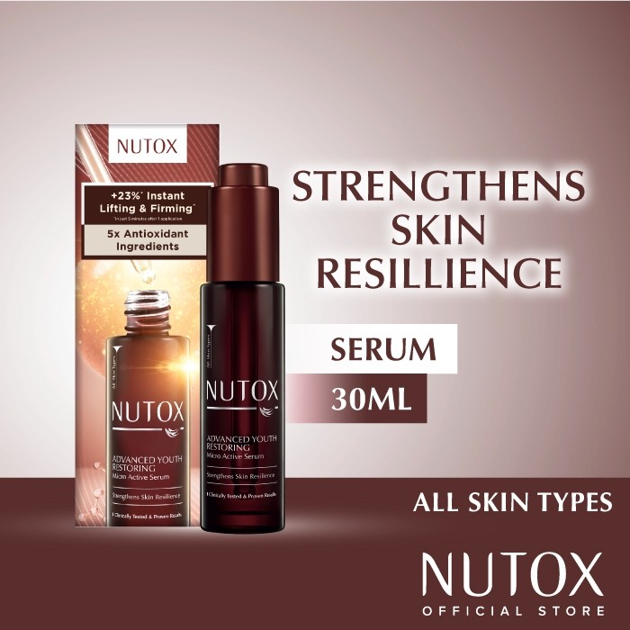 Nutox Advanced Youth Restoring Micro Active Serum (All Skin Types) 30ml ...