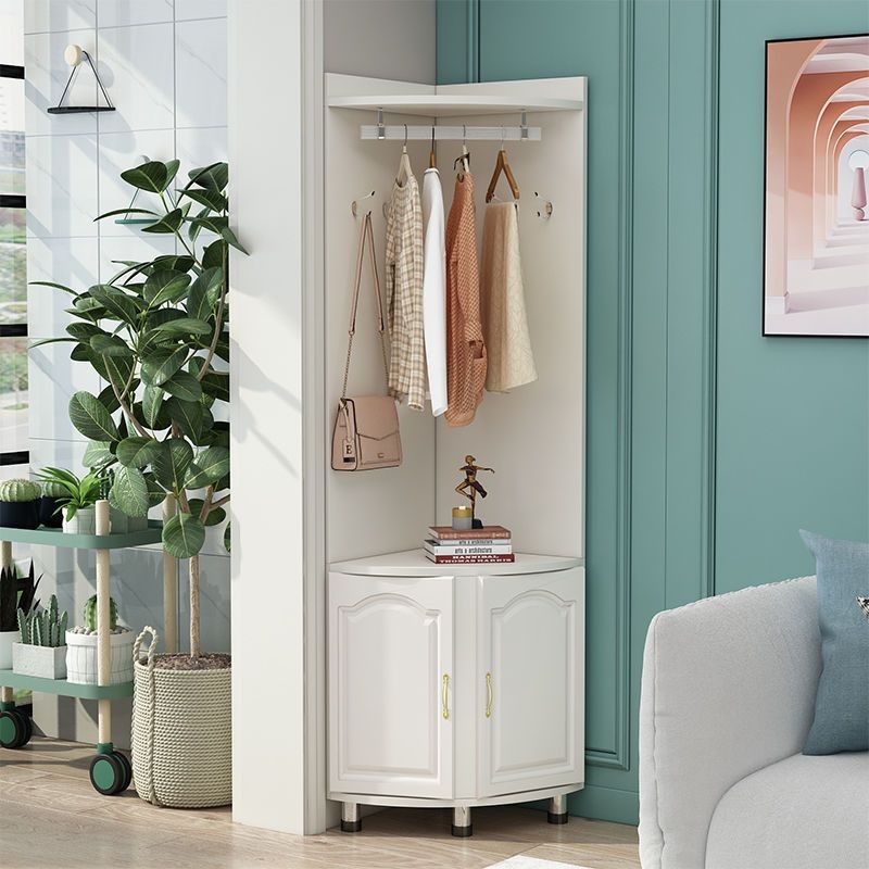 J-H/HF2X European Style Corner Coat Rack Living Room Entrance Corner ...