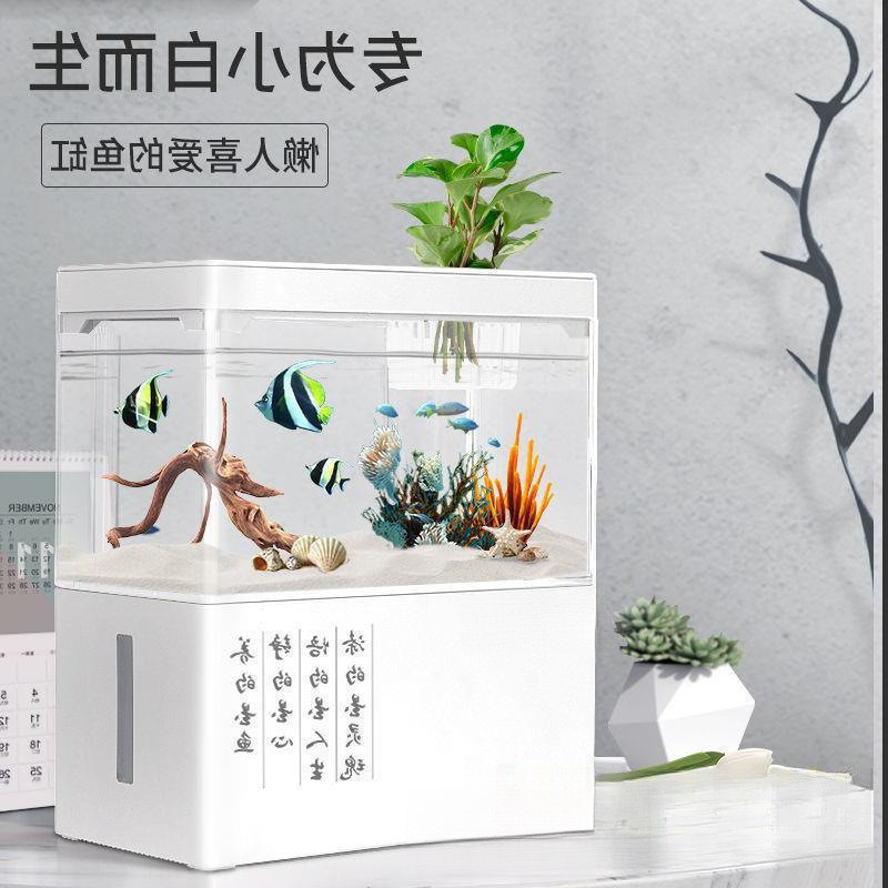 J-H/2024New Self-Circulating Small Fish Tank Bottom Filter Eco Micro ...