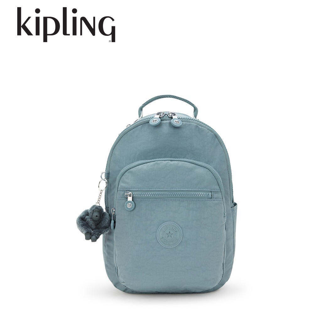 Kipling Seoul S Backpacks Relaxed Grey | Shopee Malaysia
