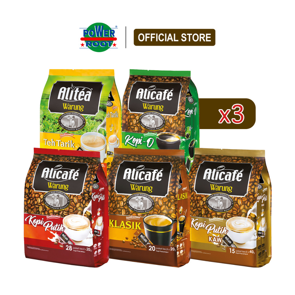 Alicafe & Alitea Warung Series - Classic/Teh Tarik/Kopi O/Kopi Putih ...