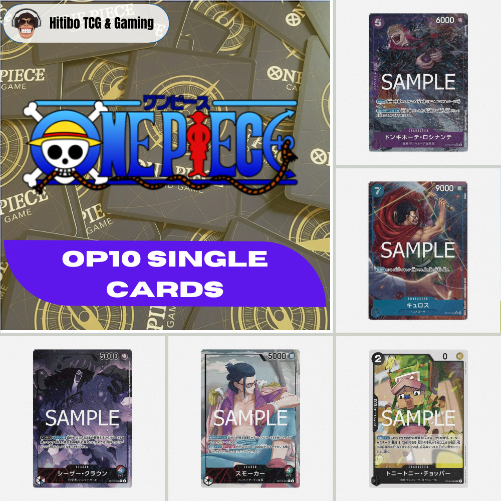 One Piece TCG Cards OP10 Royal Blood Single Cards - Hot Rare and Super Rare Cards - Popular ...