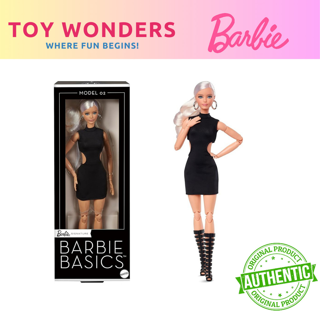 Barbie Basics Model 02 Collector Doll Year 2025 – Black Label Doll ...