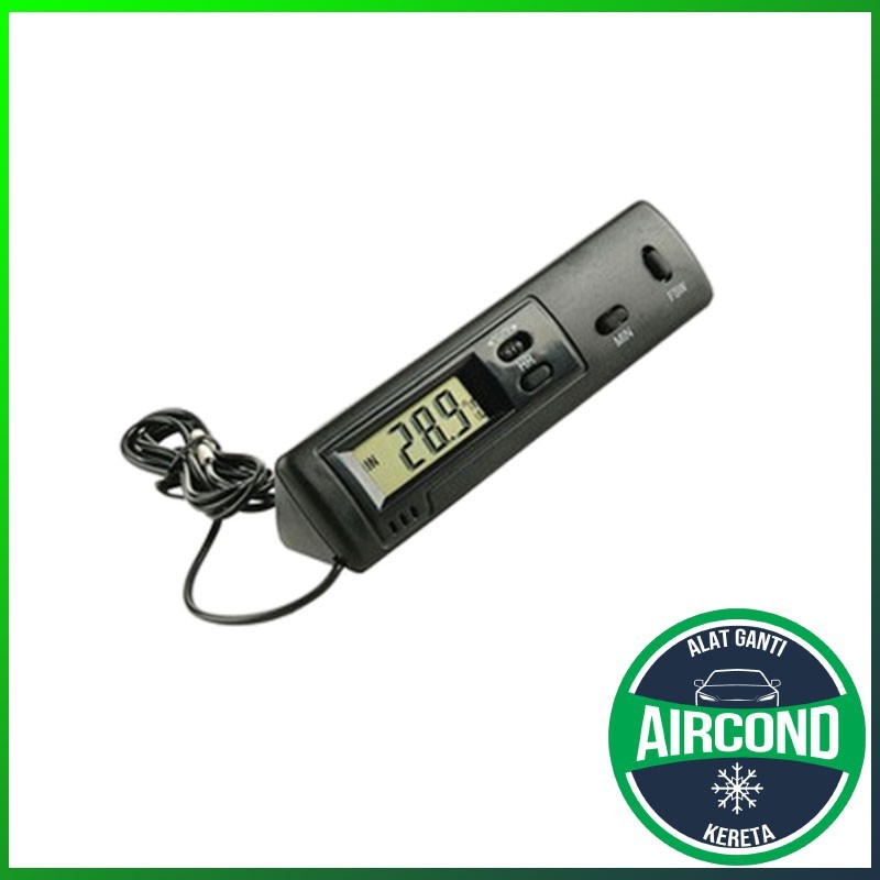 Digital Thermometer For Car Air cond & Household Aircond ACK | Shopee ...