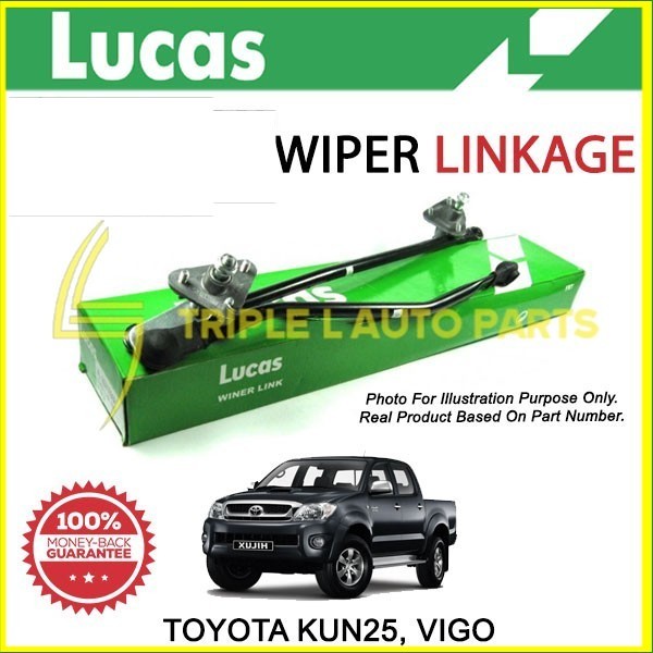 TOYOTA HILUX KUN25, VIGO LUCAS WIPER LINK / LINKAGE BEST QUALITY ...