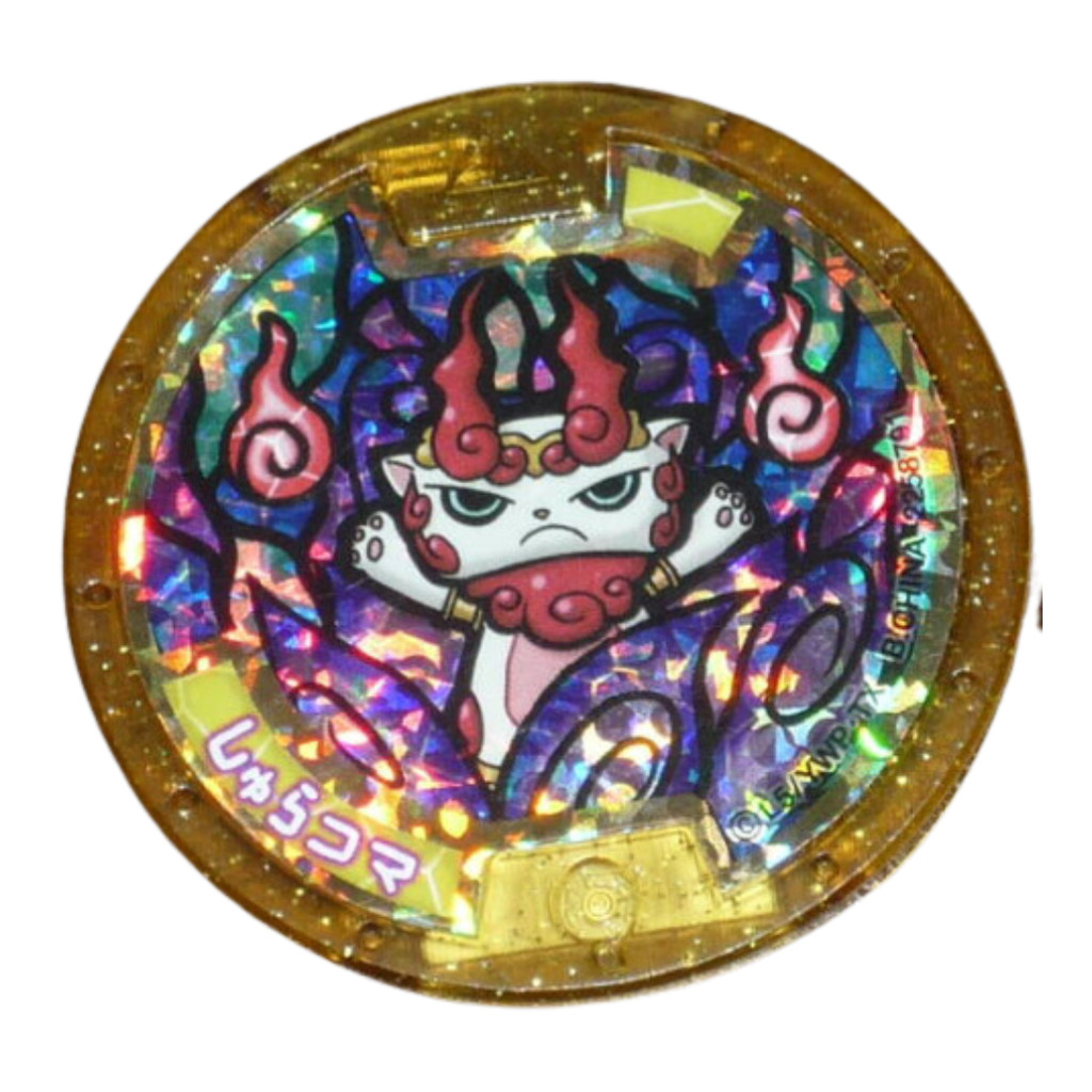 Used Yo-Kai Watch Legendary Medal Komashura Shurakoma Yokai Medals ...