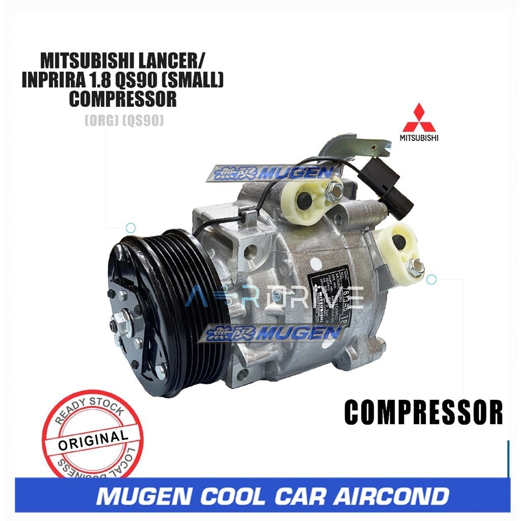 MGC ORIGINAL MITSUBISHI LANCER 1.8 QS90 / OUTLANDER COMPRESSOR | Shopee ...