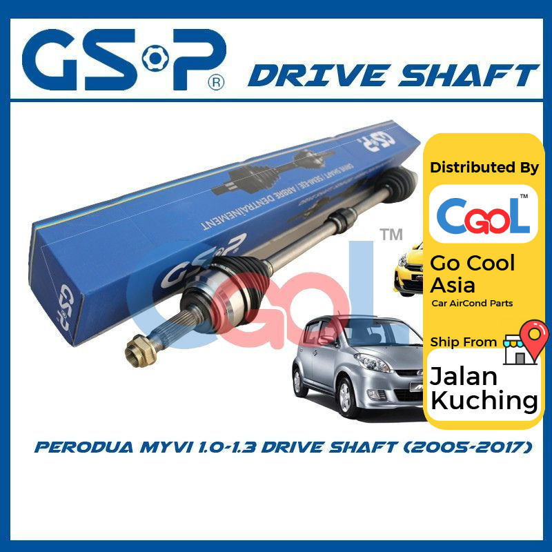 DRIVE SHAFT ASSY MYVI M300-(2005-2011) 1.0CC 1.3CCMYVI M600-(2012-2017 ...