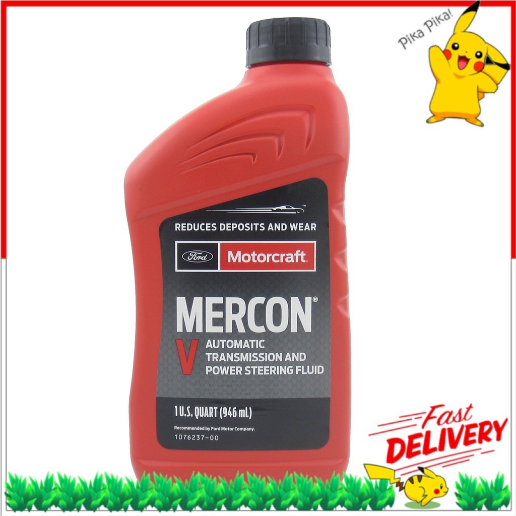 Ford Motorcraft MERCON V Automatic Transmission and Power Steering ...