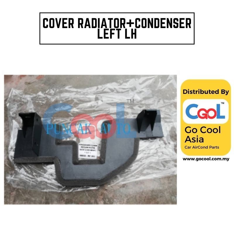 COVER MYVI M600-(2012-2017)*LAGI-BEST ODM NEW RADIATOR+CONDENSER LEFT ...