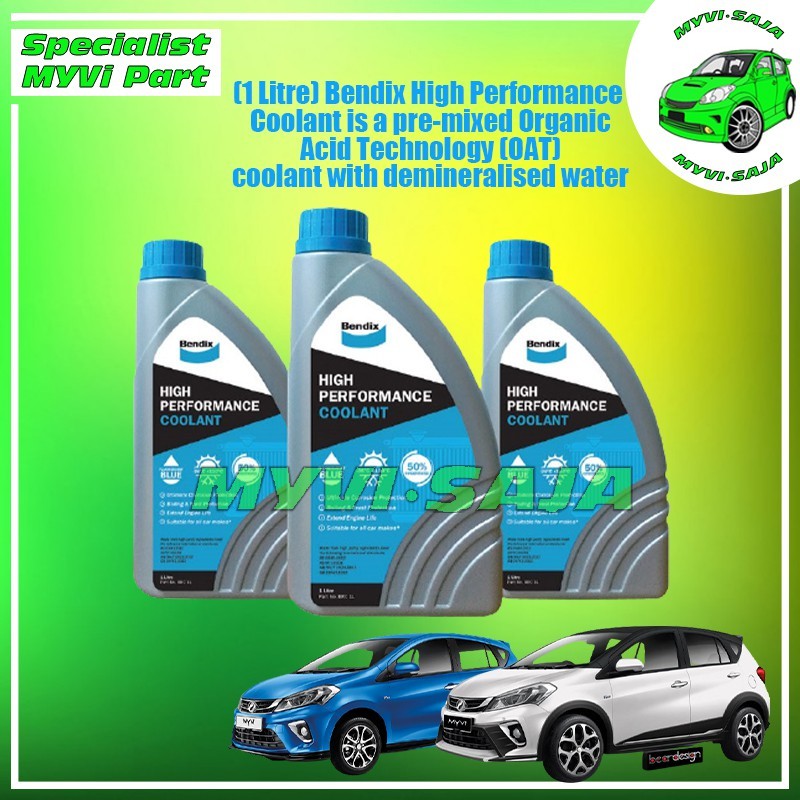 (1 Litre) Bendix Coolant is a pre-mixed Organic Acid Technology (OAT ...
