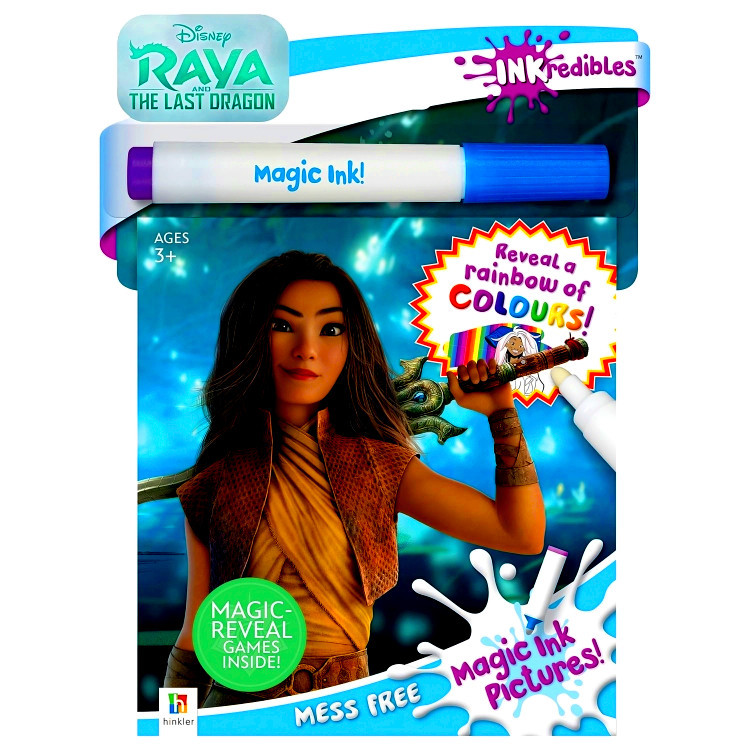 (BX) INKREDIBLES: DISNEY RAYA AND THE LAST DRAGON MAGIC INK (ISBN ...