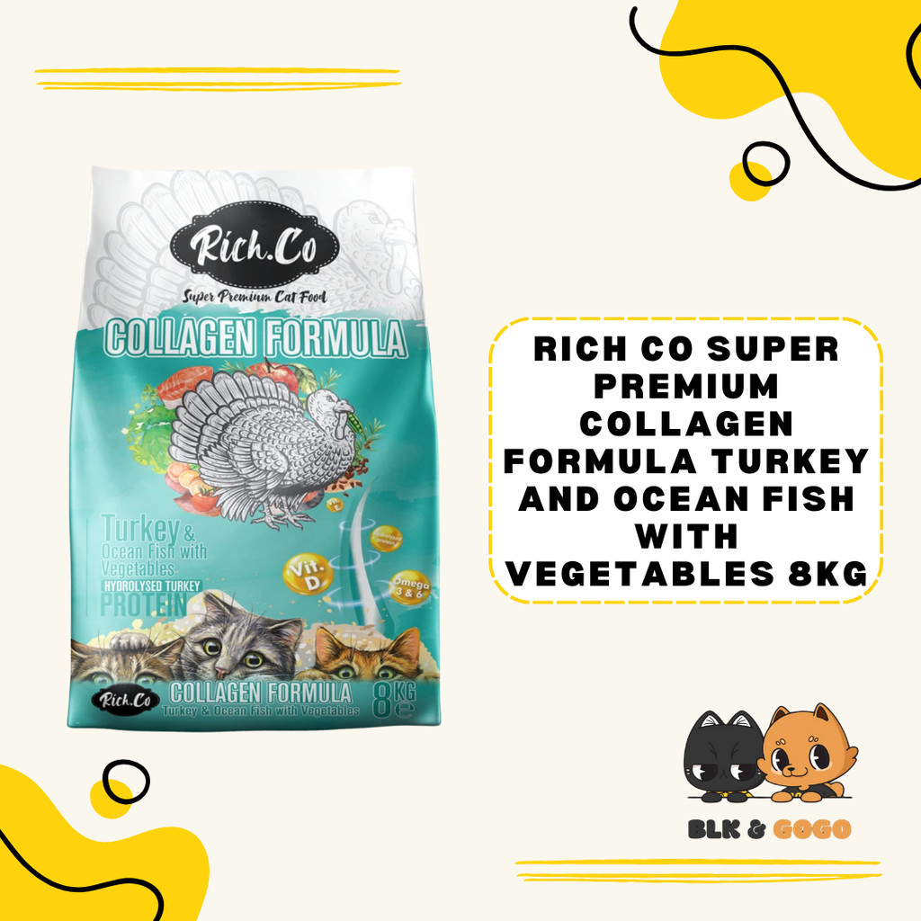 Rich.Co Collagen Formula Turkey & Ocean Fish Formula With Vegetables ...