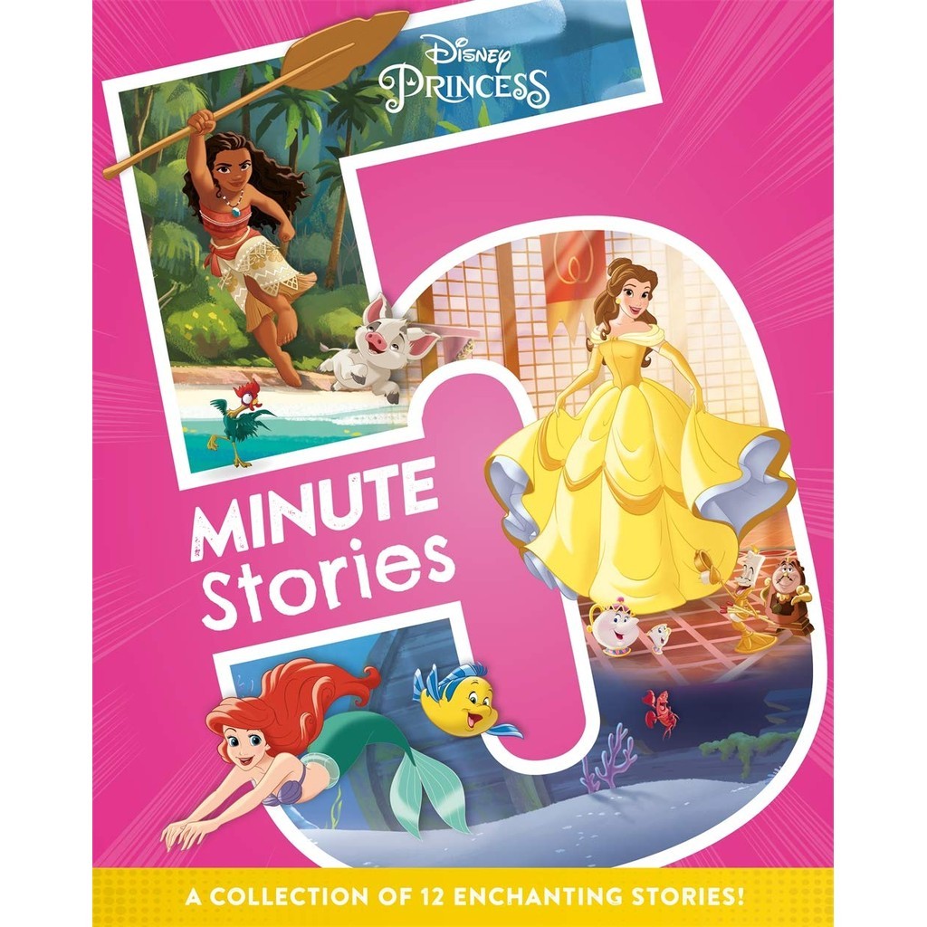 (BBW) 5 MINUTE STORIES: A COLLECTION OF 12 ENCHANTING STORIES DISNEY ...