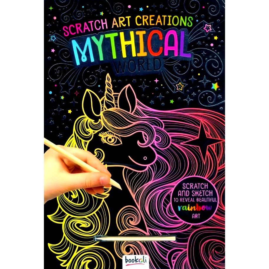 (BBW) Scratch Art Creations: Mythical World (ISBN: 9781787724907 ...
