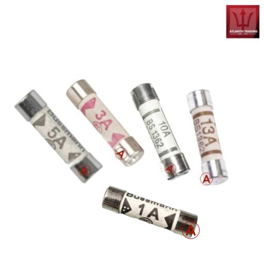 Ceramic Fuse 6 x 25MM 1A/3A/5A/10A/13A Plug Top Fuse Ceramic Fuse ...
