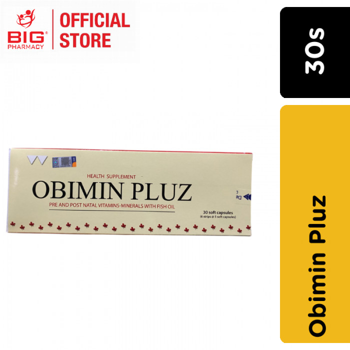 Obimin Pluz 30s - (Pregnancy Care) | Shopee Malaysia
