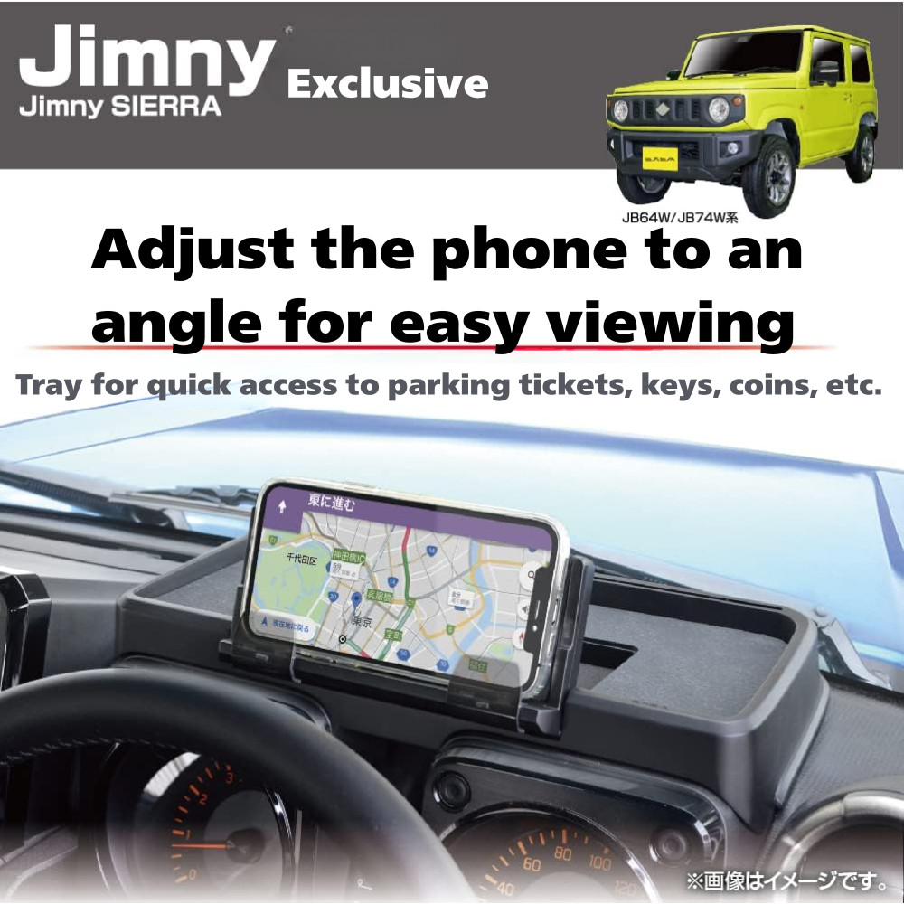 EXEA dashboard tray in black for the Suzuki Jimny and Jimny Sierra EE-238 JB64・JB74 | Shopee ...