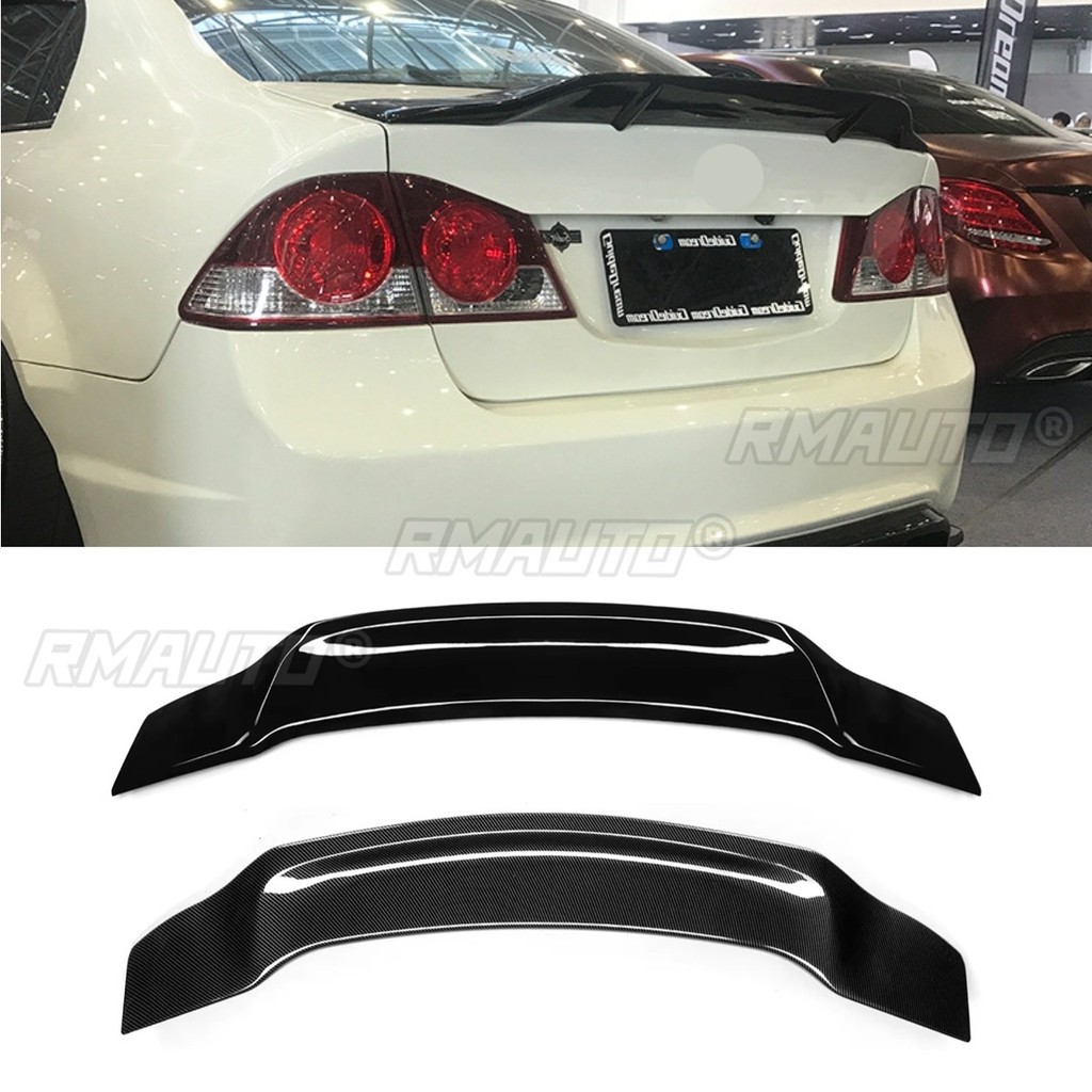 For Honda Civic 2006-2011 8th Gen Rear Trunk Spoiler Rear Trunk Spoiler ...