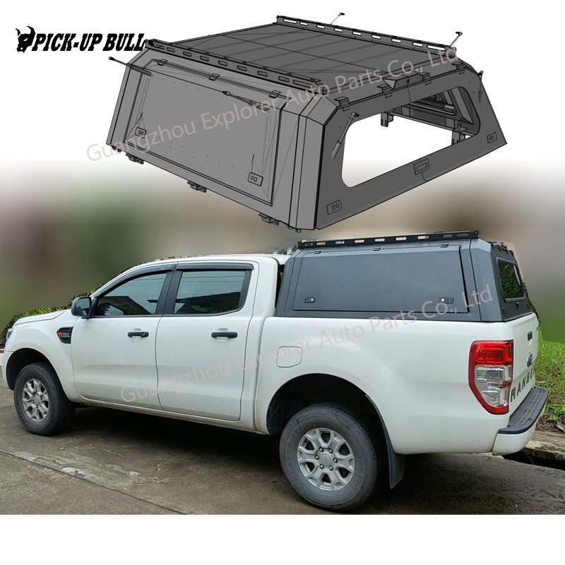 Ramand Steel Canopy for Ranger Raptor 4X4 Pickup with Three Doors ...