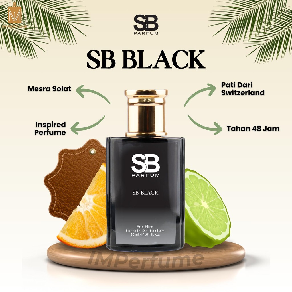 SB Black (Men) - SB Parfum by Sugarbomb | Shopee Malaysia